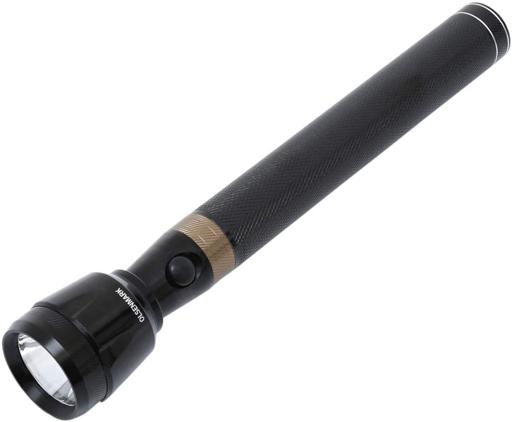 Olsenmark Rechargeable Led Flashlight, 288 Mm - Super Bright Cree- Led ...
