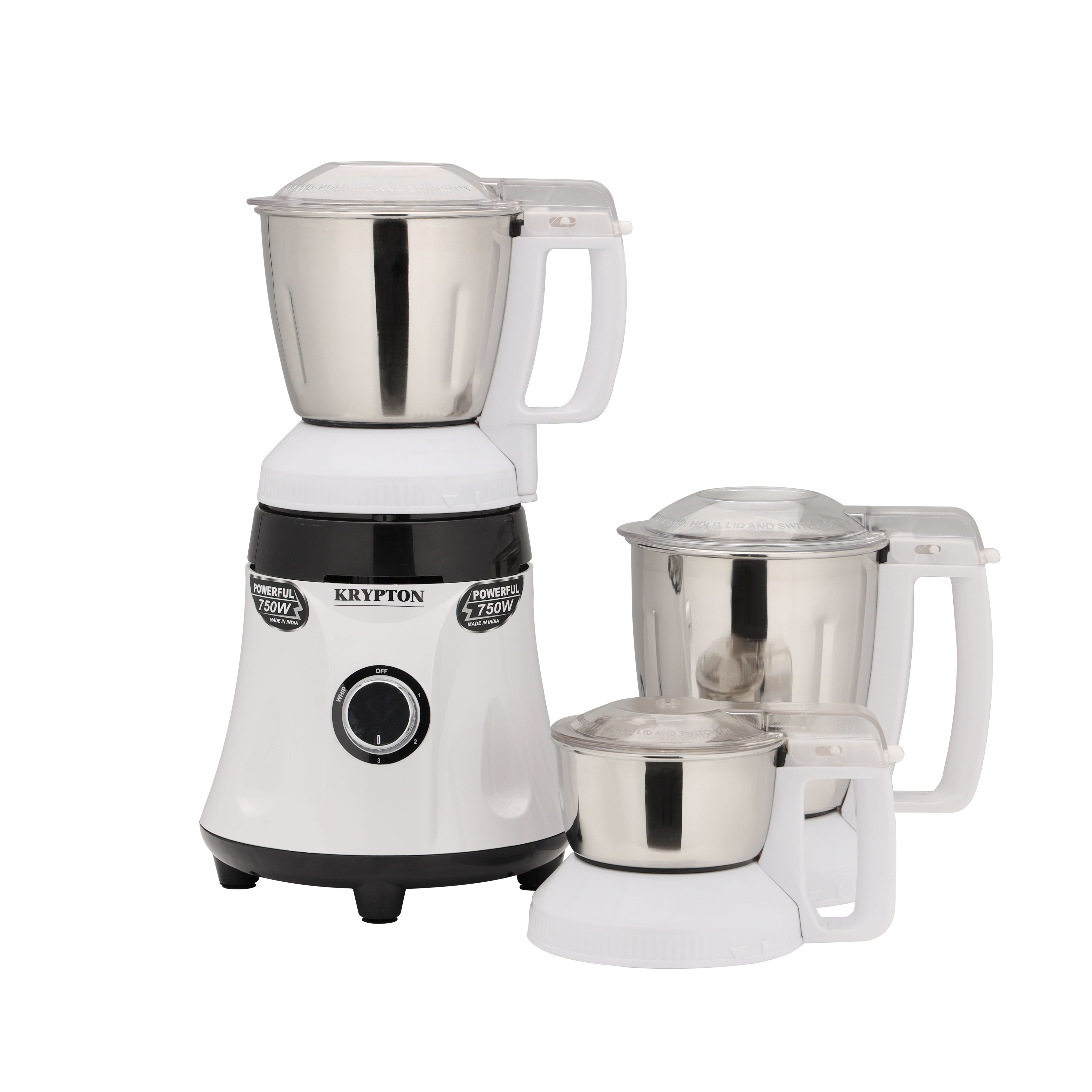 Order Krypton 3-in-1 Mixer Grinder, 3 Speed Control Mixer, KNB6188 | 3 ...