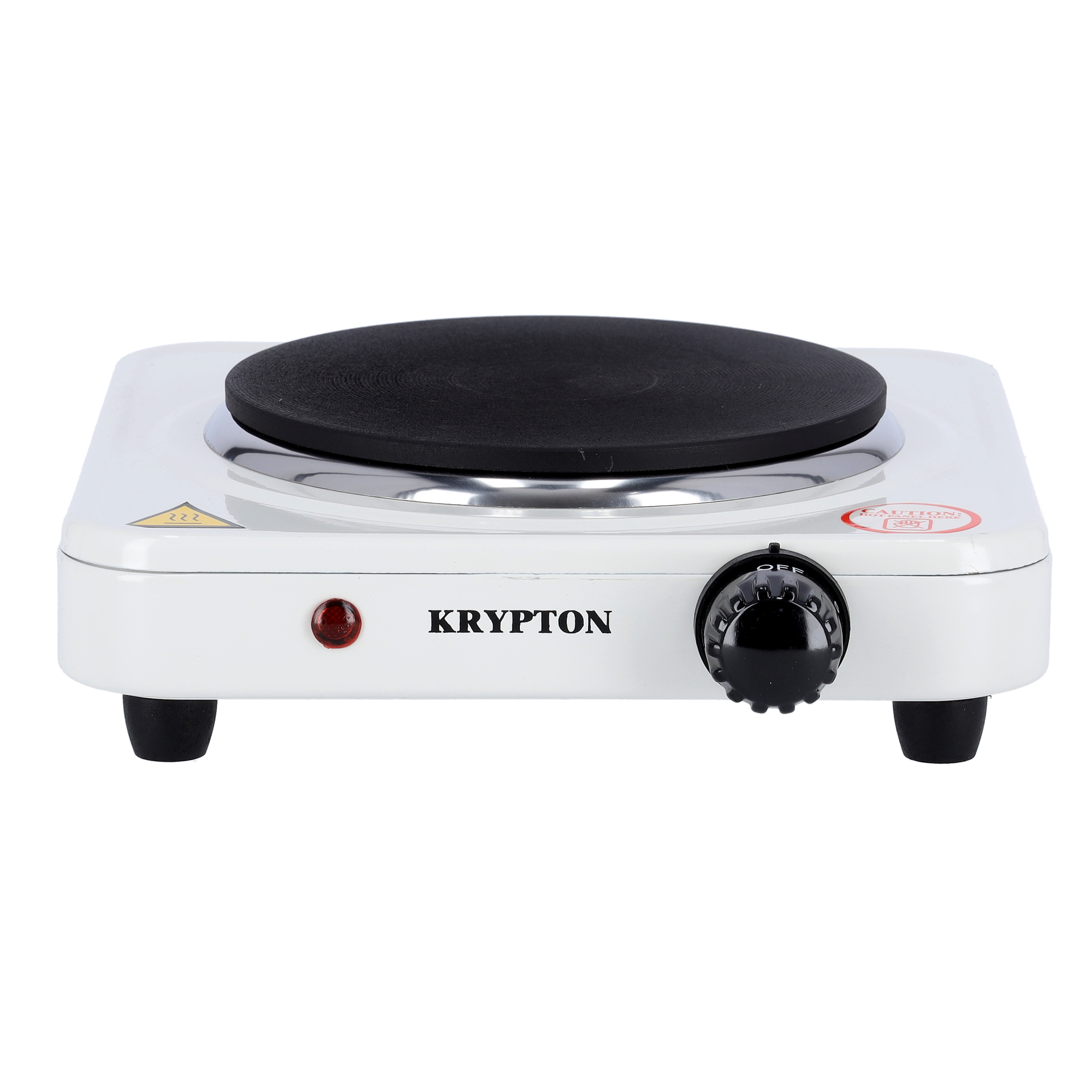 اطلب موقد كهربائي صغير (1000W) Krypton Single Burner Hot Plate | Jomla.ae