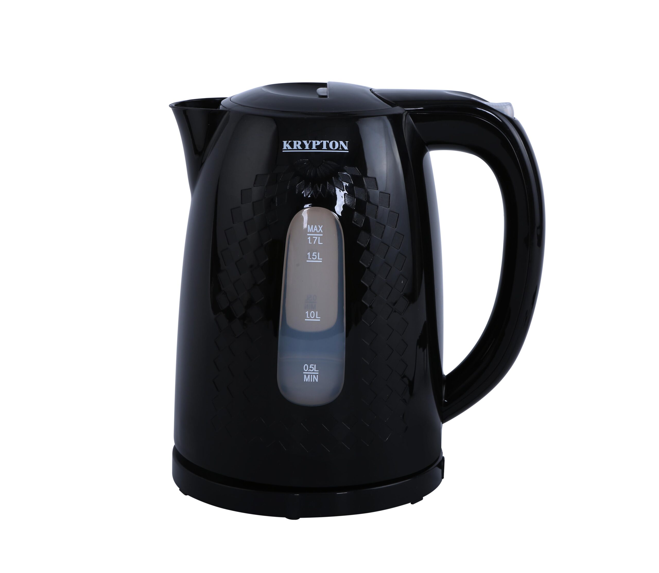 Krypton Electric Plastic Kettle, 1.7L - 360 Degree Rotation Base ...