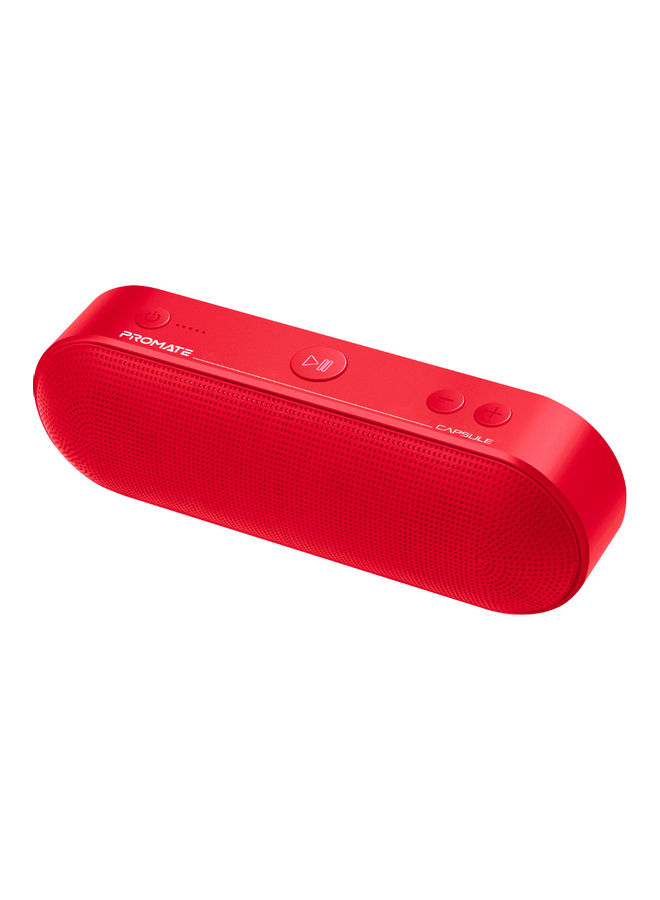 Order promate Portable Wireless Speaker With Mic Maroon Now! | Jomla.ae