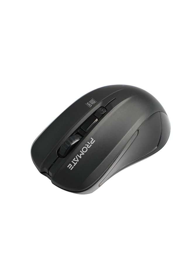 Order promate Ambidextrous 2.4Ghz High-Precision Optical Mouse with 10m ...