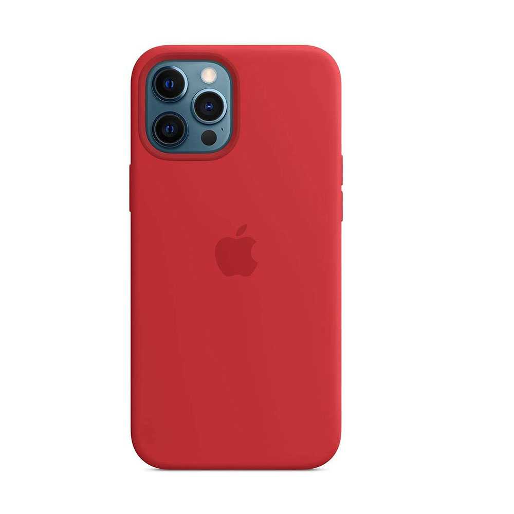 Order Apple iPhone 12 Pro Max Silicone Case with MagSafe - (PRODUCT)RED ...