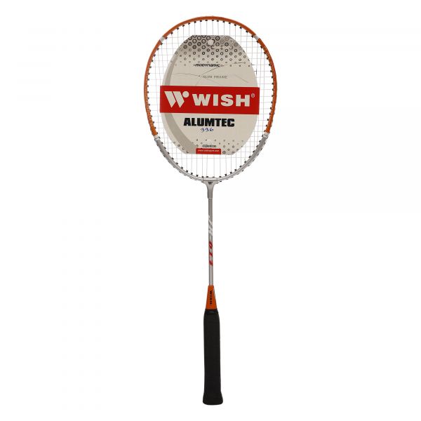 WISH JR BADMINTON RACKET 613 ORANGE | Jomla.ae