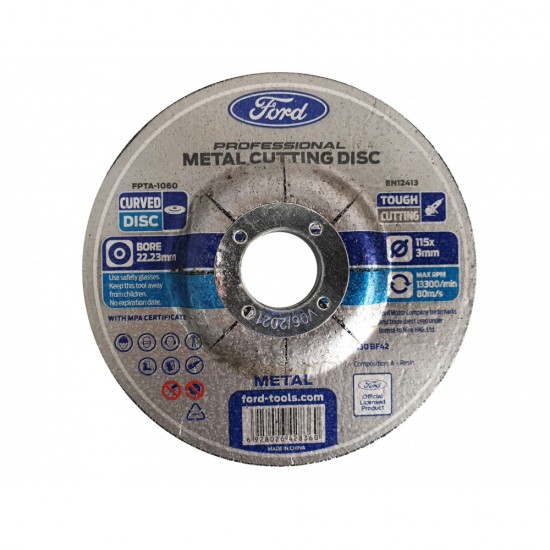 Ford 115mm Metal Cutting Disk - 3mm | Jomla.ae