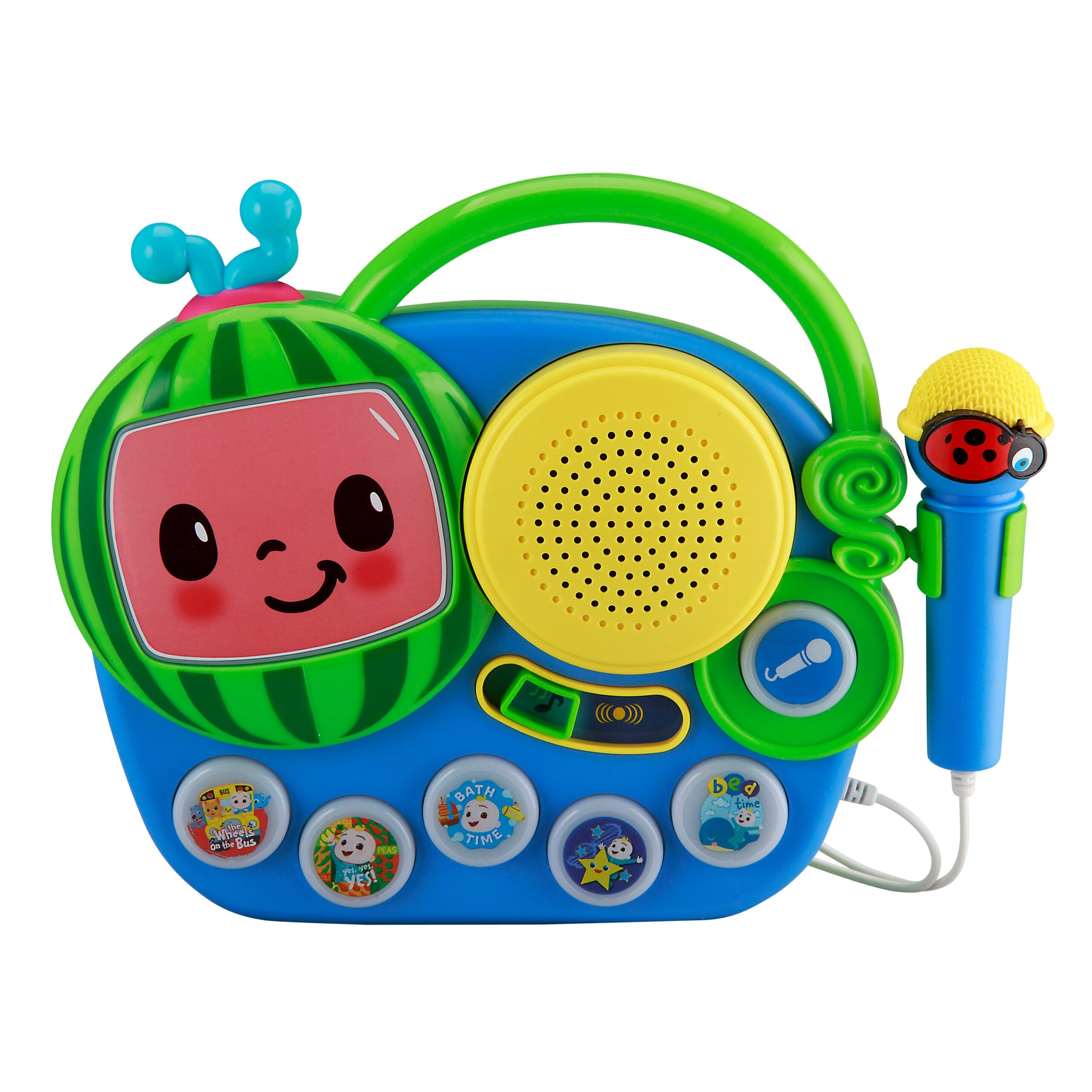 KIDdesigns CoCoMelon My First Sing Along Boombox for Kids - Multi-color ...