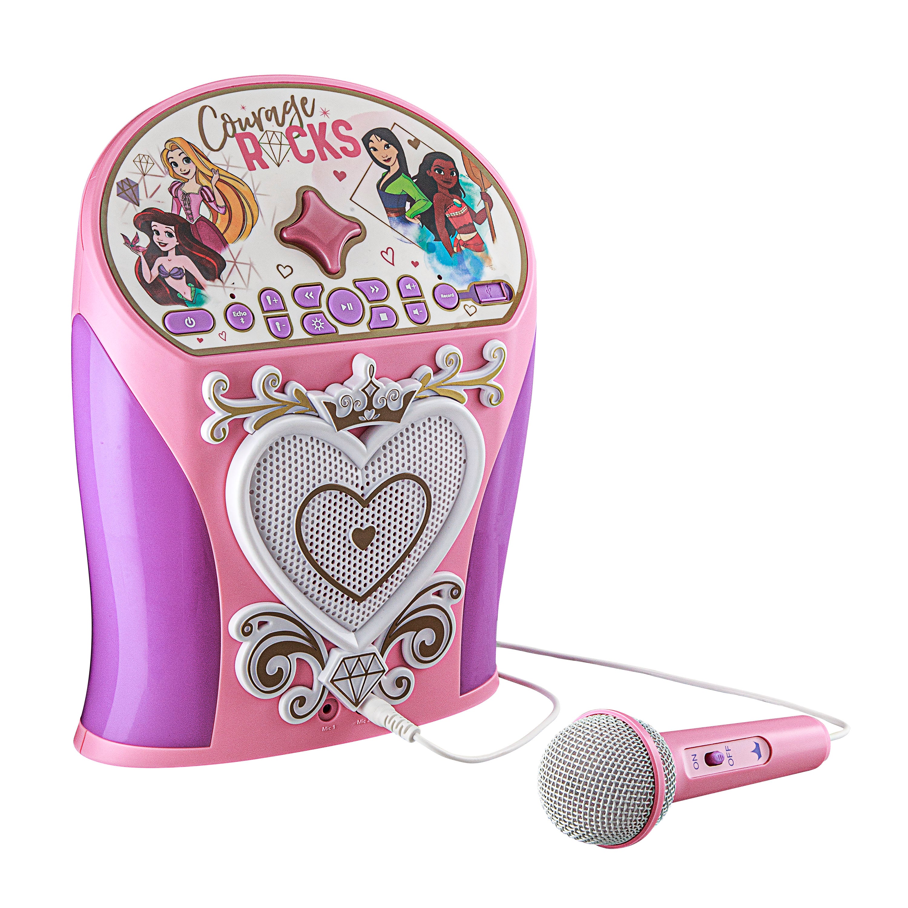 Order KIDdesigns Disney Princess Bluetooth Karaoke Machine w ...