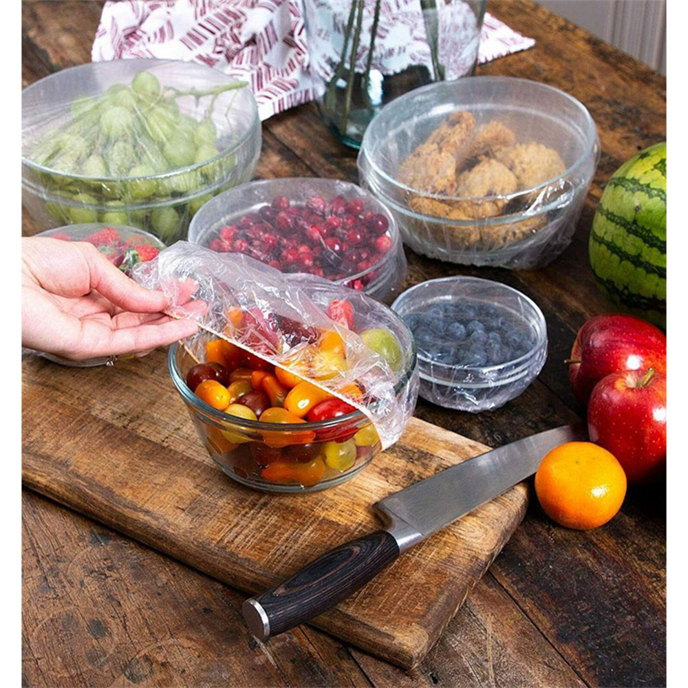 اطلب أكياس حفظ الطعام بلاستيك شفاف قابلة للتمديد O Ozone - 100 Pieces ...