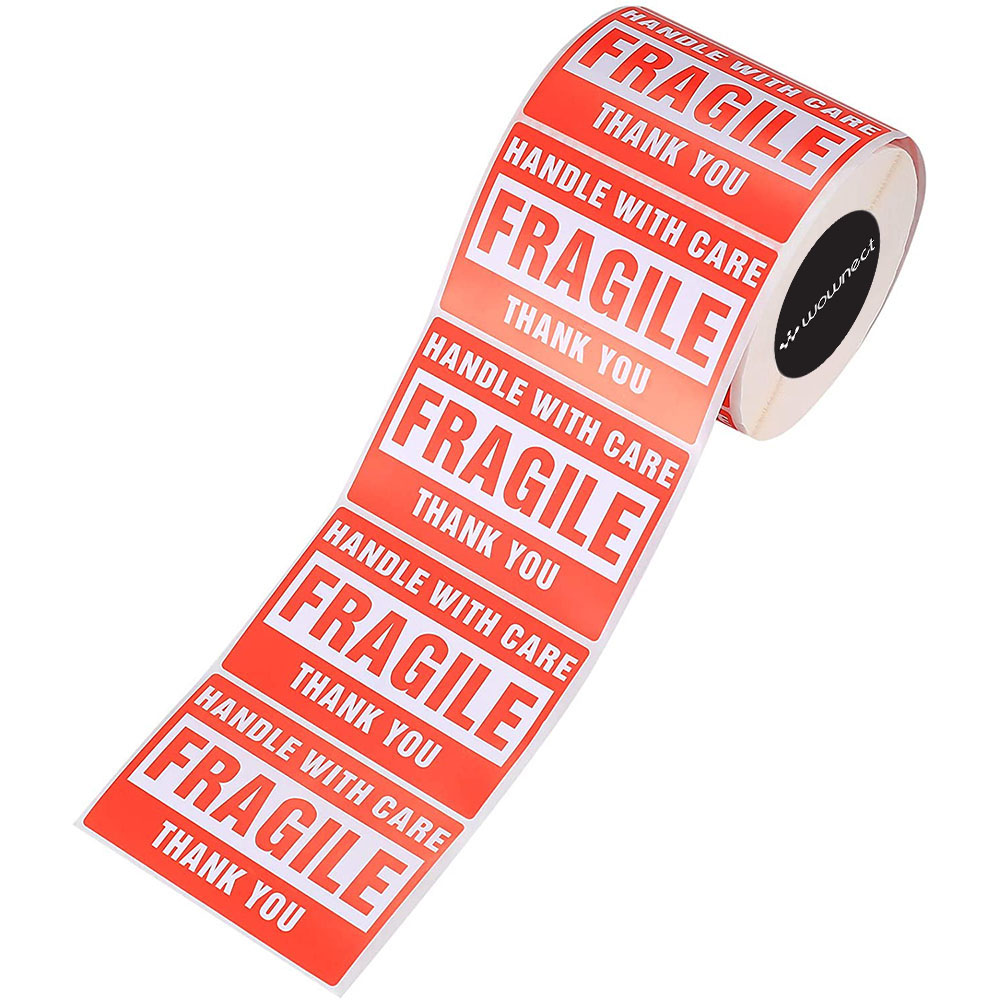 Order Wownect Fragile Sticker [HANDLE WITH CARE - FRAGILE - THANK YOU ...