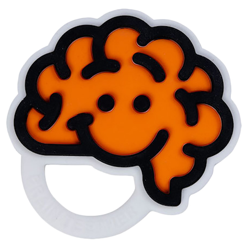 Order Fat Brain Toys - Brain Teether - Orange Now! | Jomla.ae