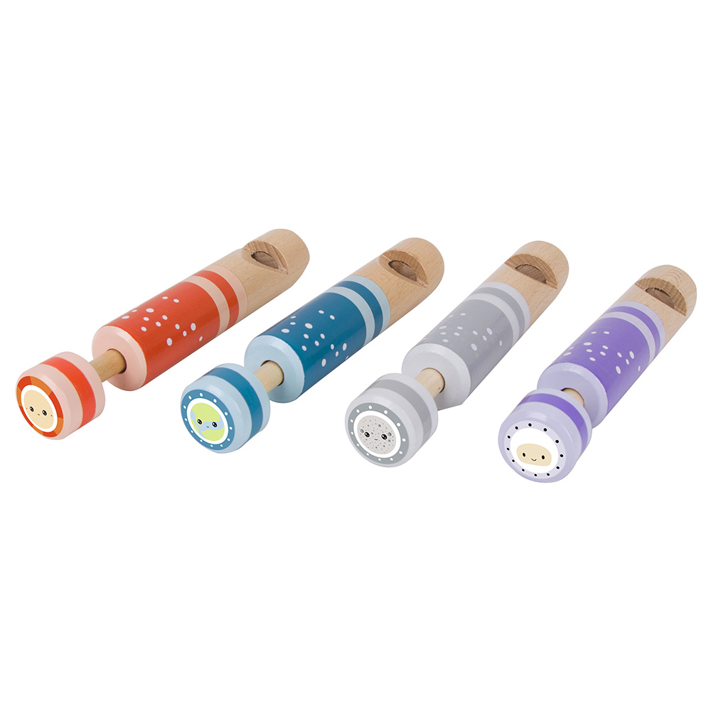 اطلب لعبة الصفارة للاطفال كلاسيك وورلد خشب classic world whistle assorted 1 pc | Jomla.ae
