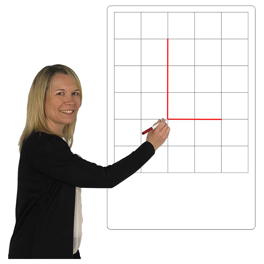 Order Eduk8 Worldwide - Teacher's Grid Dry Erase Board Now! | Jomla.ae