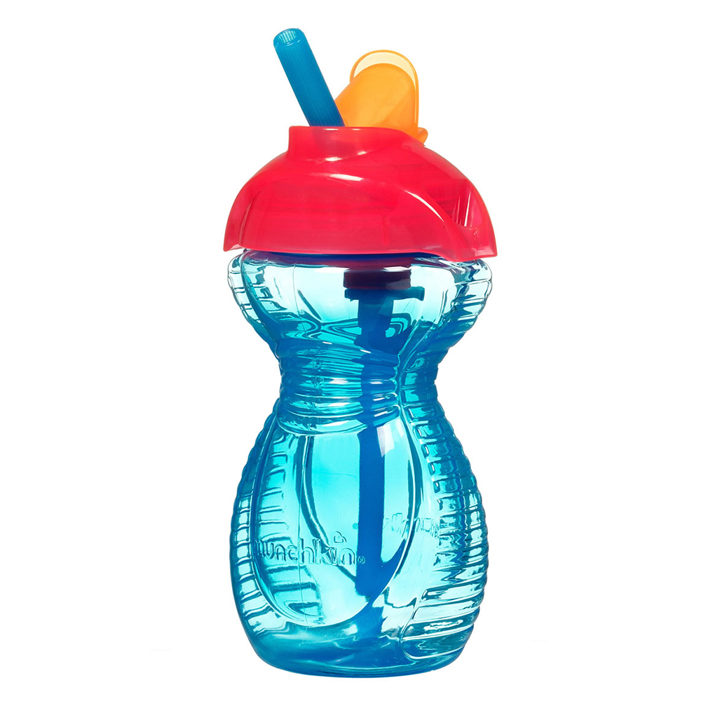 Order Munchkin - Click Lock Flip Straw Cup 9oz - Blue Now! | Jomla.ae