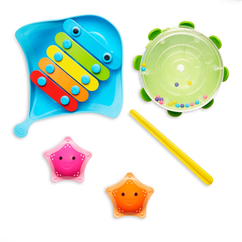 Order Munchkin - Bath Beats Musical Toy Giftset Now! | Jomla.ae