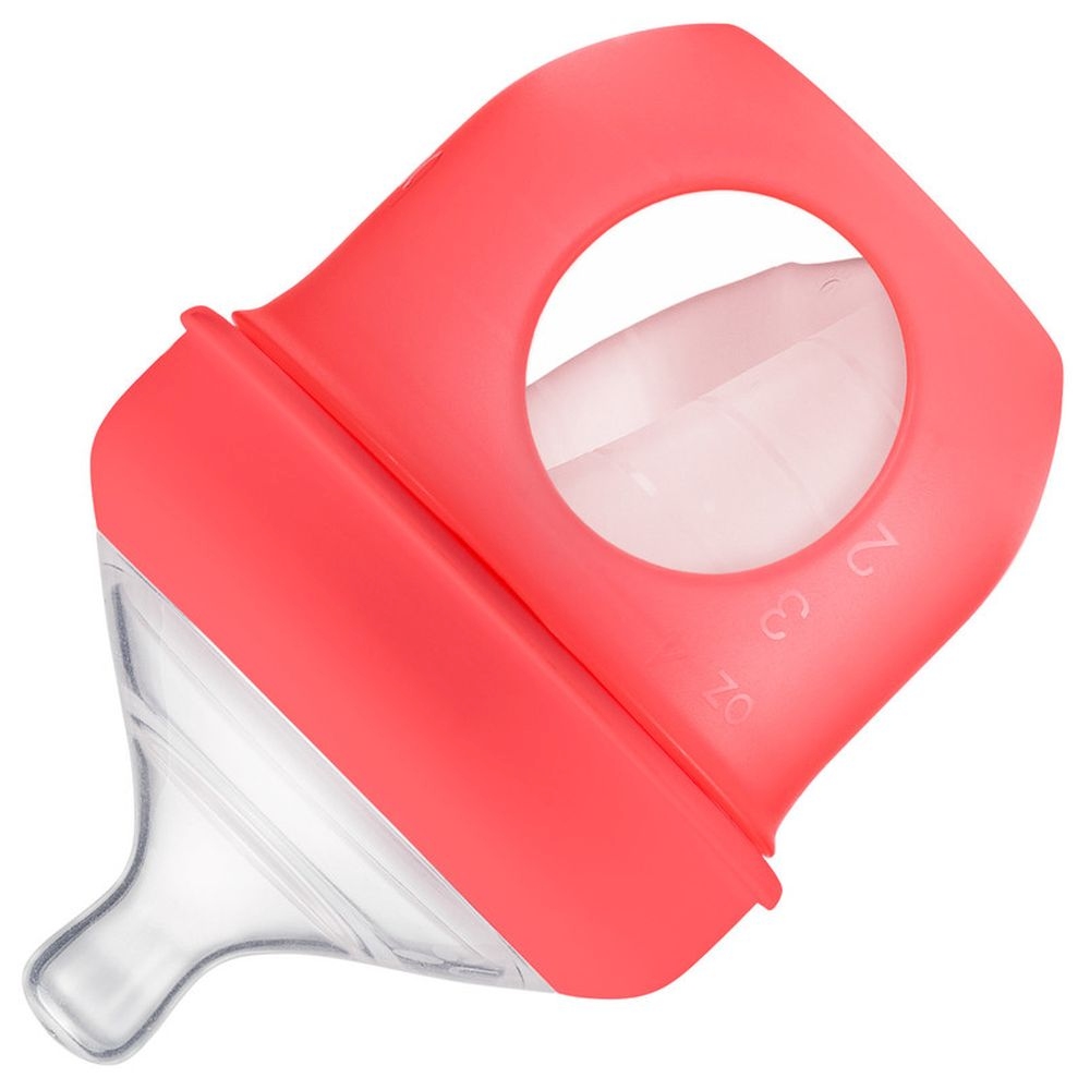 Order Tomy Boon Boon - Nursh Silicone Bottle 4oz - Coral Now! | Jomla.ae