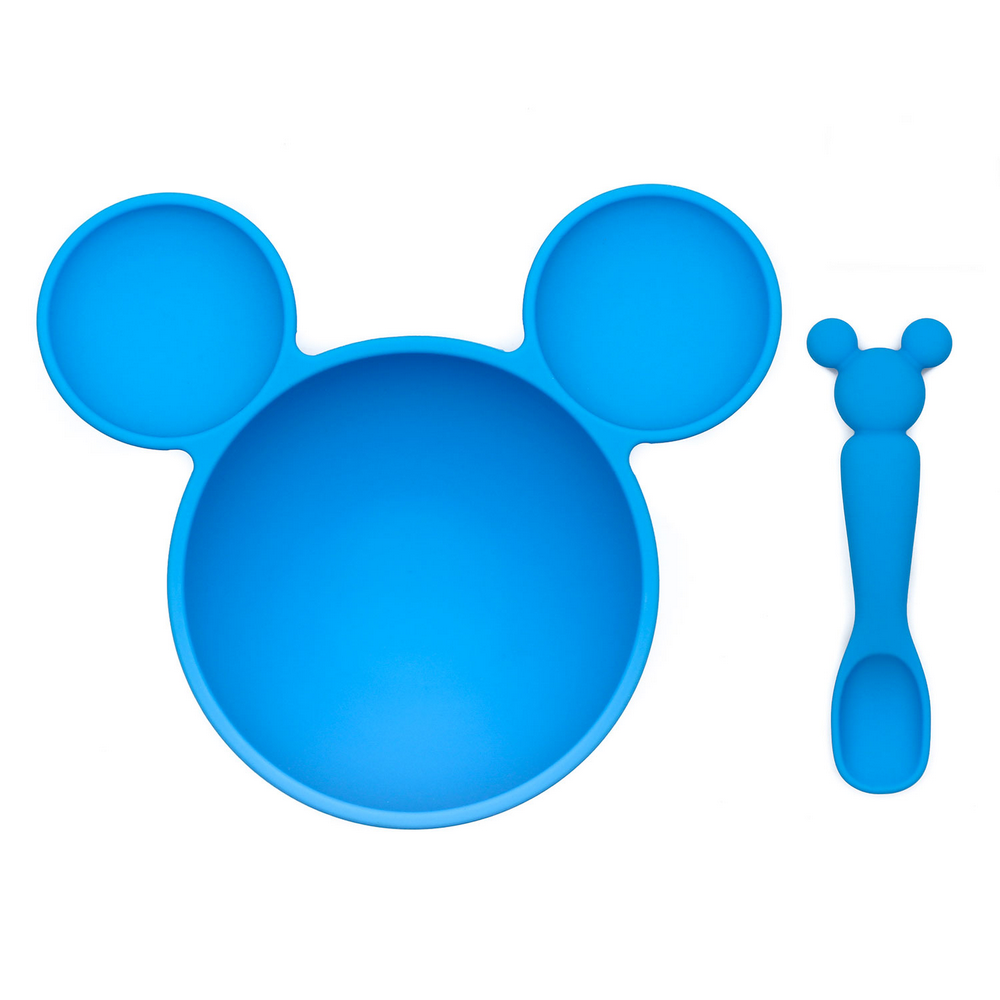 Bumkins - Mickey Mouse Blue First Feeding Set | Jomla.ae
