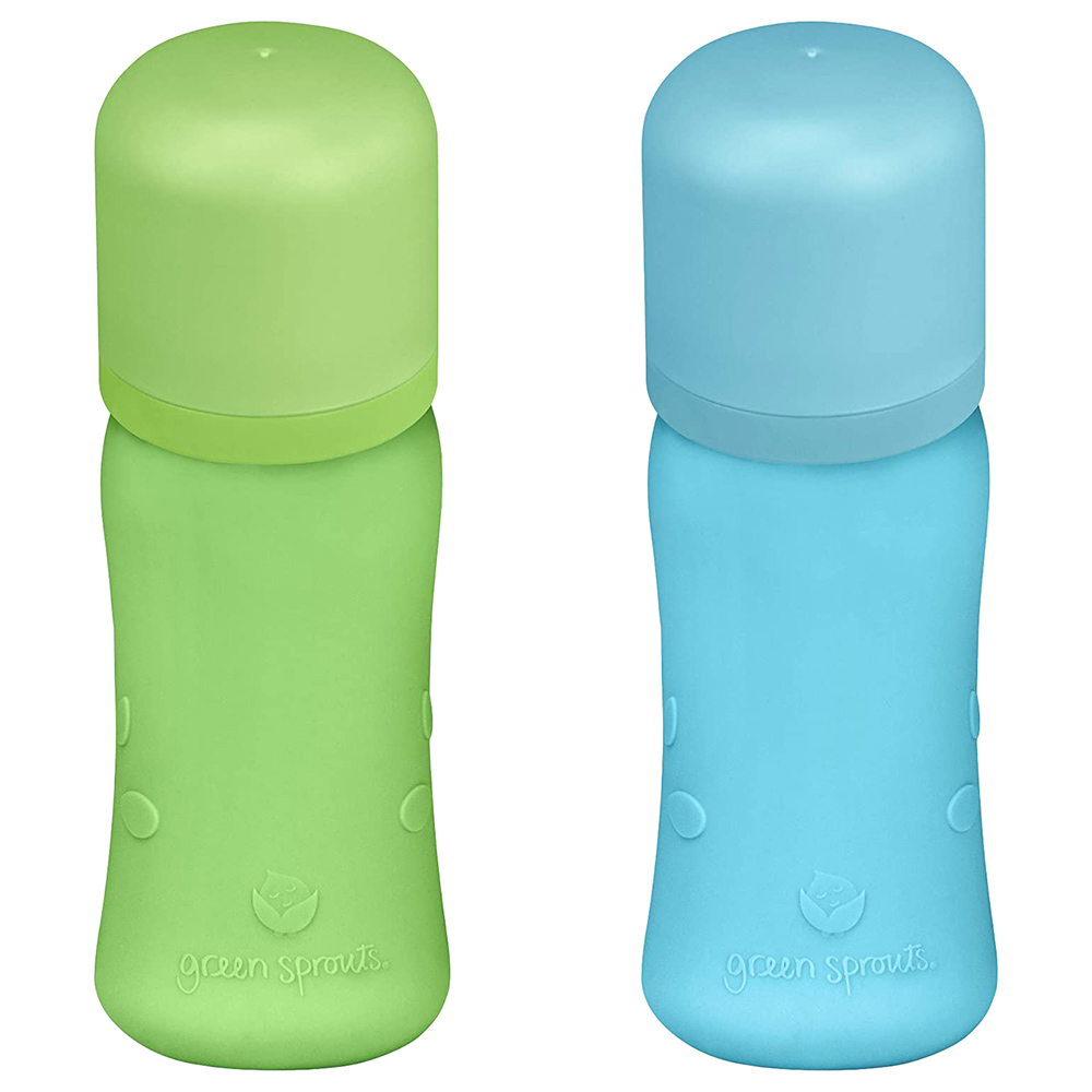 Order Green Sprouts - Baby Bottle w/ Silicone Cover 8oz - Pack of 2 Now ...