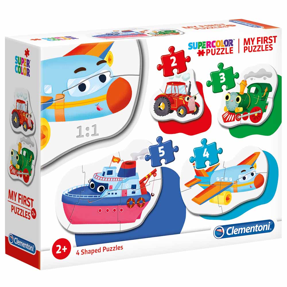Clementoni - Means Of Transport My First Puzzle 4pcs | Jomla.ae