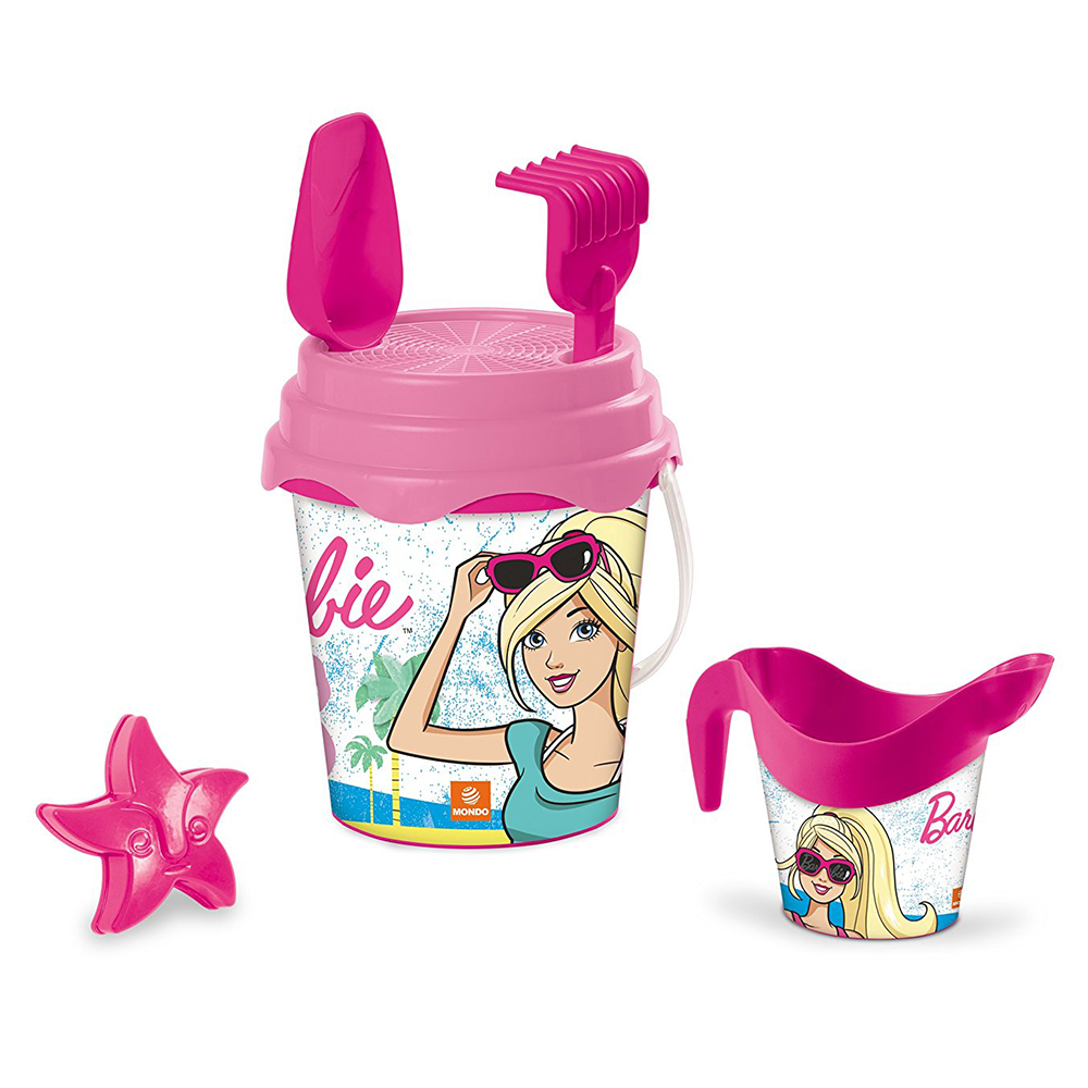 Order Mondo - Barbie Bucket 17cm - Pink Now! | Jomla.ae