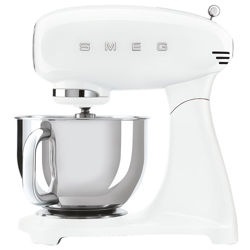 Order Smeg - Stand Mixer with Steel Bowl - White Now! | Jomla.ae