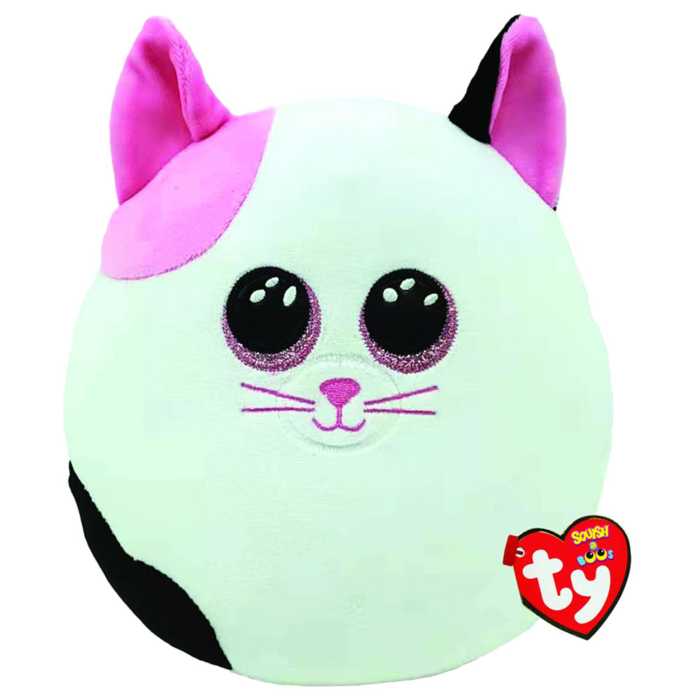 Order Ty - Squish-A-Boos Cat Muffin Plush 14-inch - White Now! | Jomla.ae