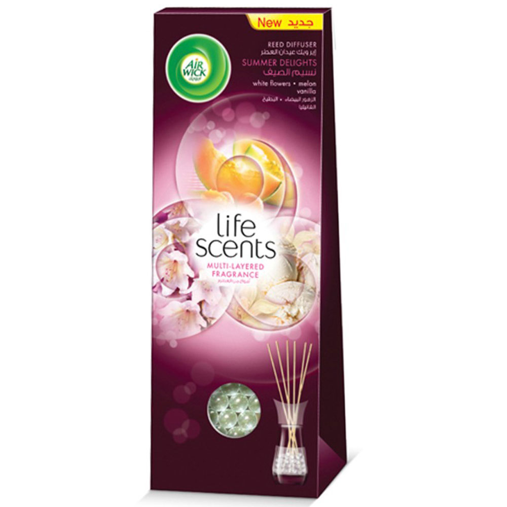 Order Air Wick - Air Freshener Life Scents Reeds Summer Delights 30ml ...