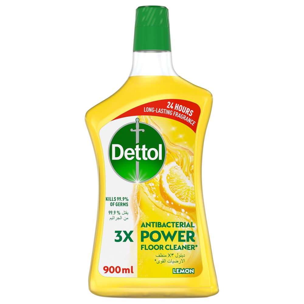 Order Dettol - Antibacterial Power Floor Cleaner - Lemon - 900ml Now ...