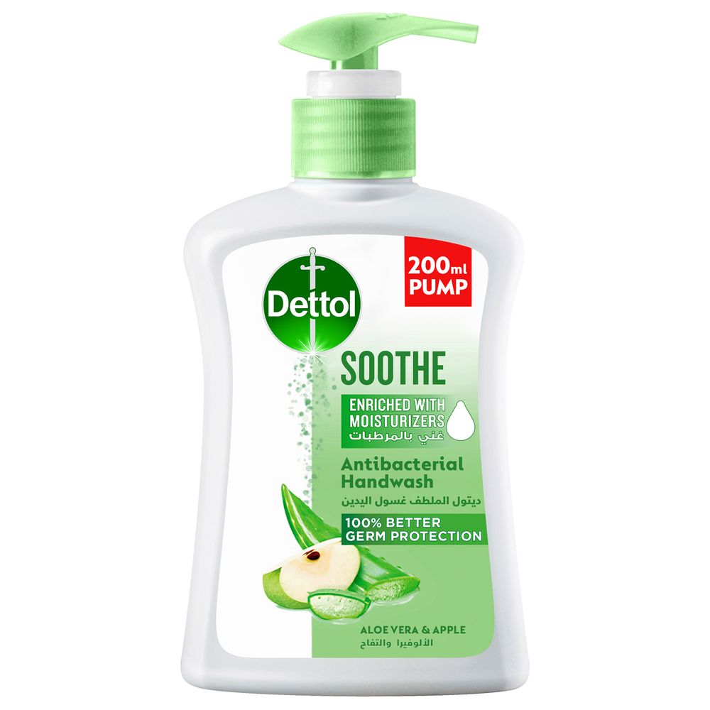 Order Dettol - Soothe Liquid Handwash Aloe Vera & Apple - 200ml Now ...