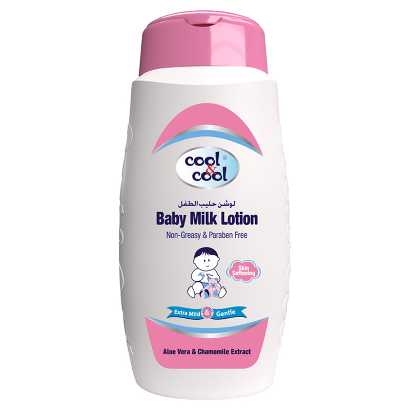 Cool & Cool Cool&Cool Baby Milk Lotion, 250ml | Jomla.ae