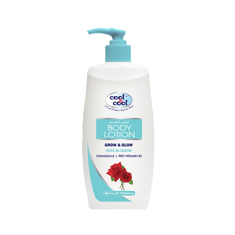 Cool & Cool Cool&Cool Body Lotion, Rose Blossom, 500ml | Jomla.ae