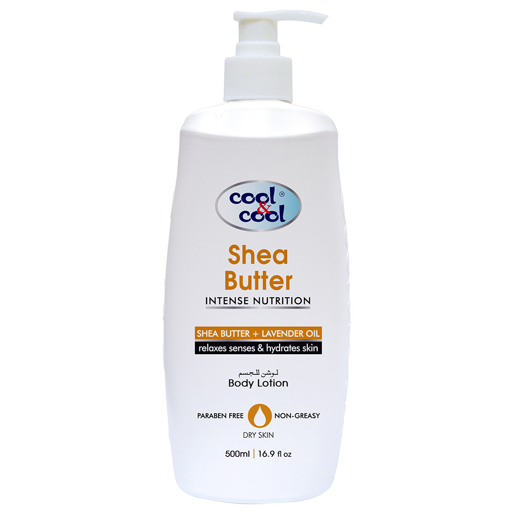 اطلب لوشن للجسم بزبدة الشيا 500 مل كول اند كول Cool & Cool Body Lotion ...
