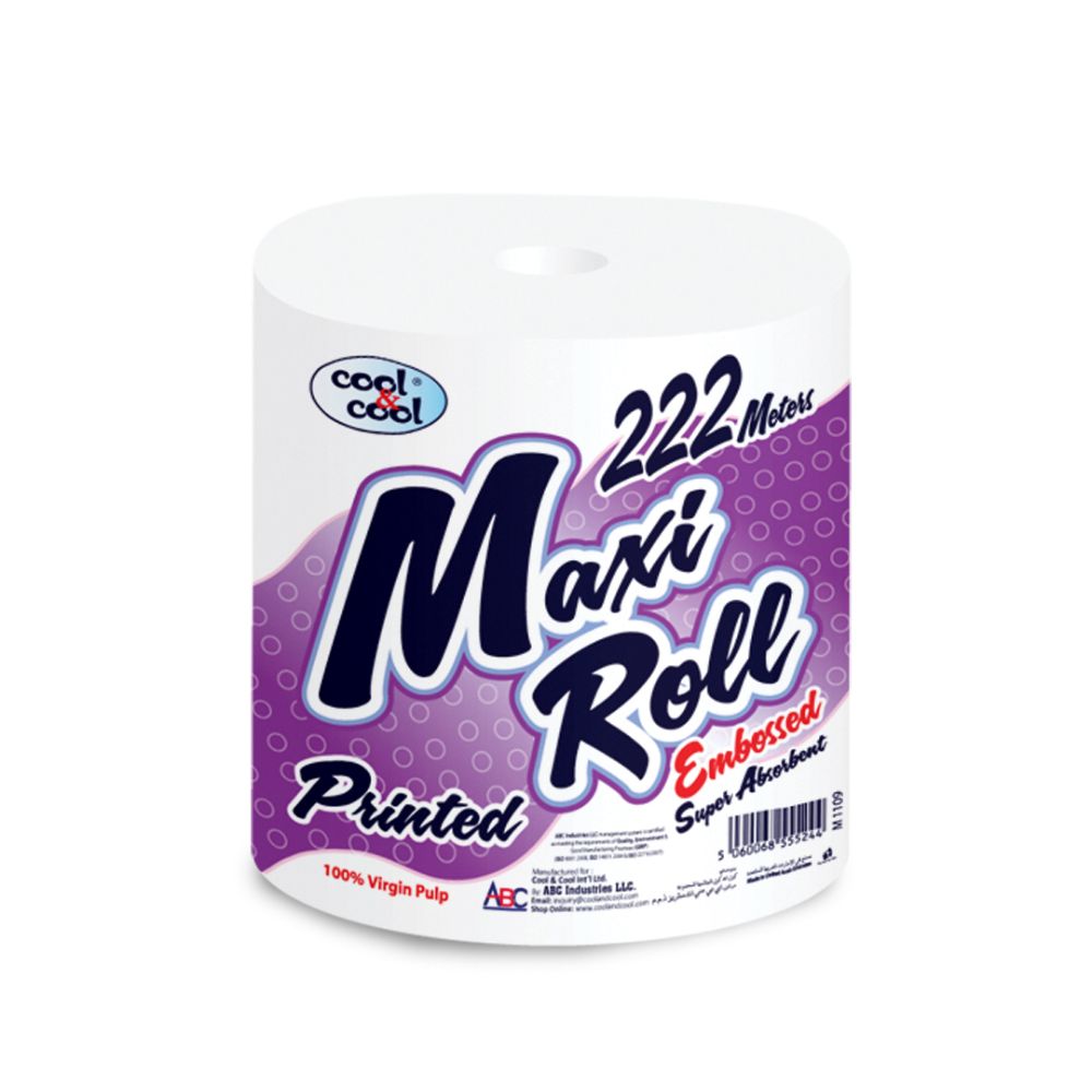 Order Cool & Cool Cool & Cool - Printed Maxi Tissue Roll, 222 Meters ...