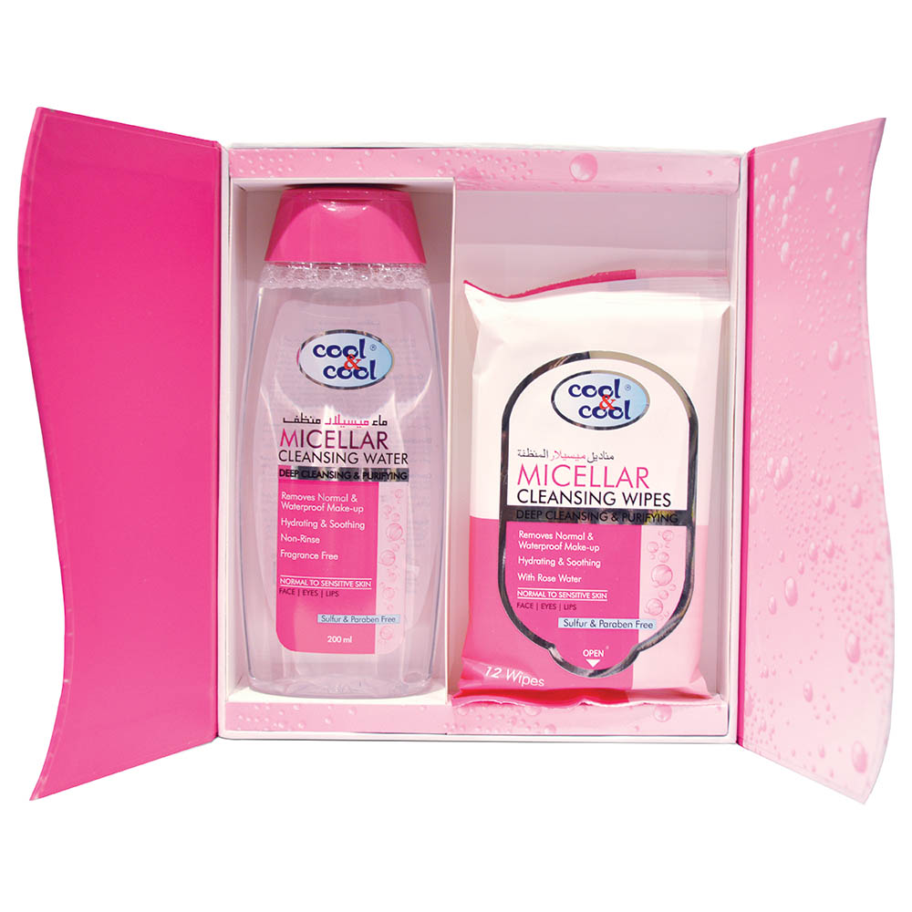 Order Cool & Cool Cool & Cool - Micellar Cleansing Kit Now! | Jomla.ae