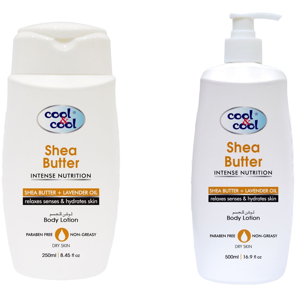 Order Cool & Cool Cool & Cool - Body Lotion Shea Butter 500ml + 250ml ...