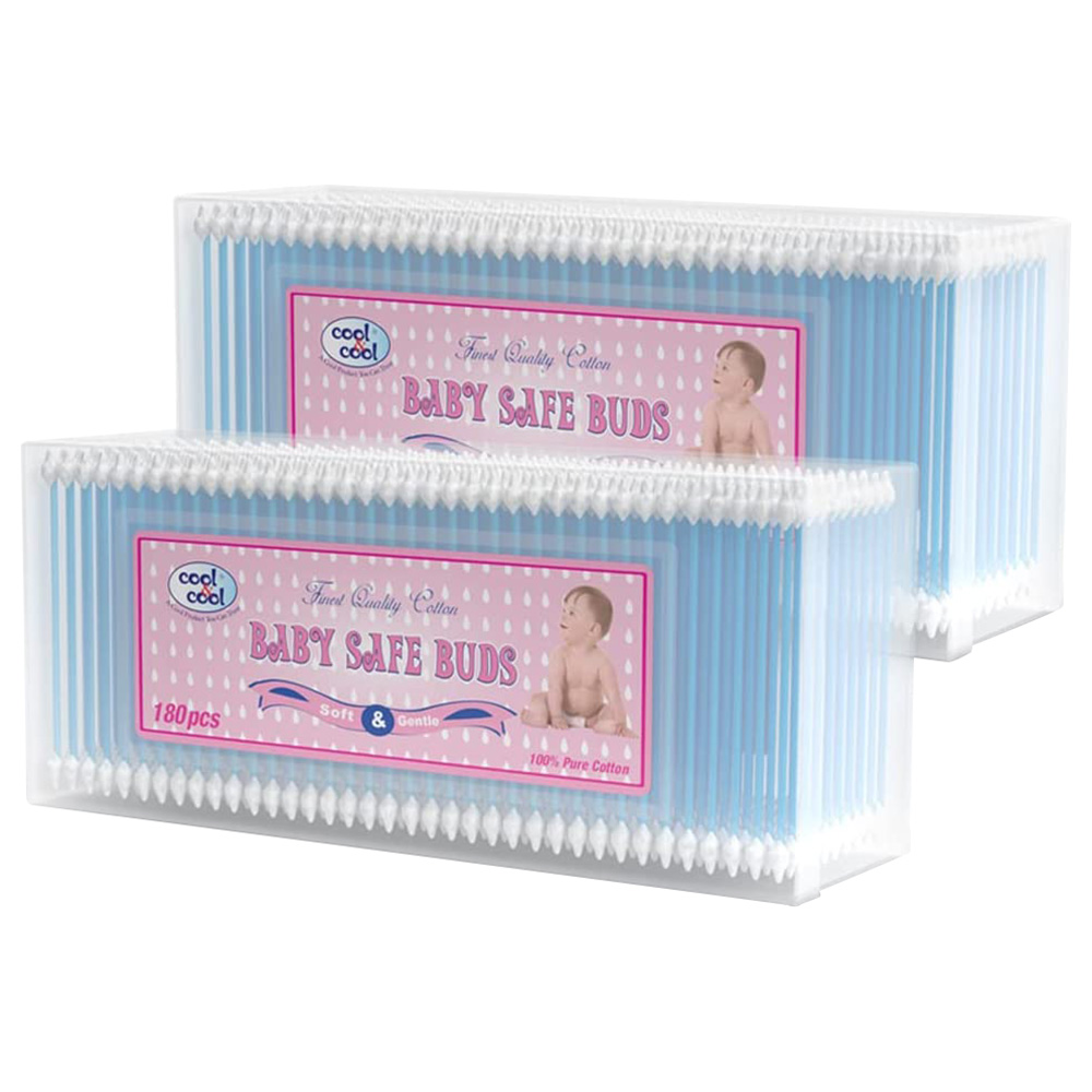 Order Cool & Cool Cool & Cool - Baby Ear Buds - Pack Of 2 - 180Pcs Now ...