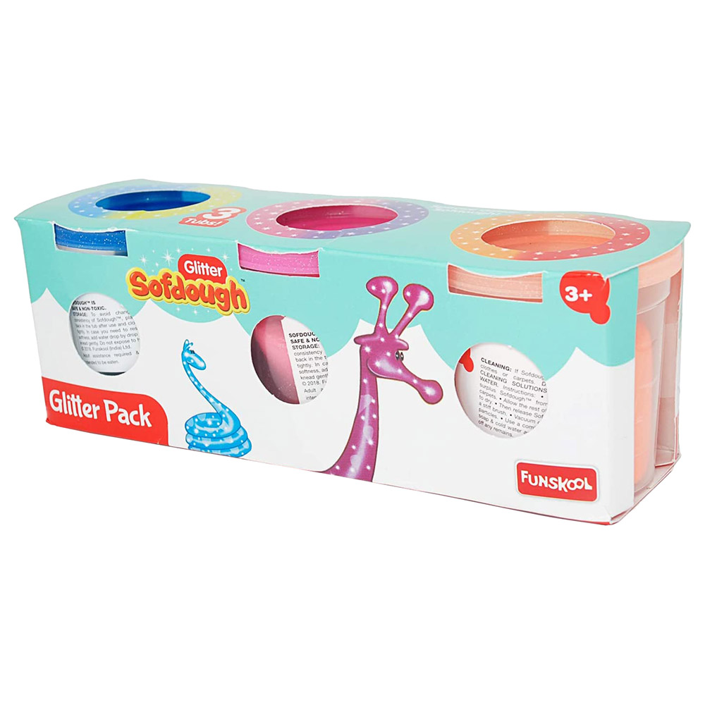 Order Funskool - Sofdough Glitter Pack Now! | Jomla.ae