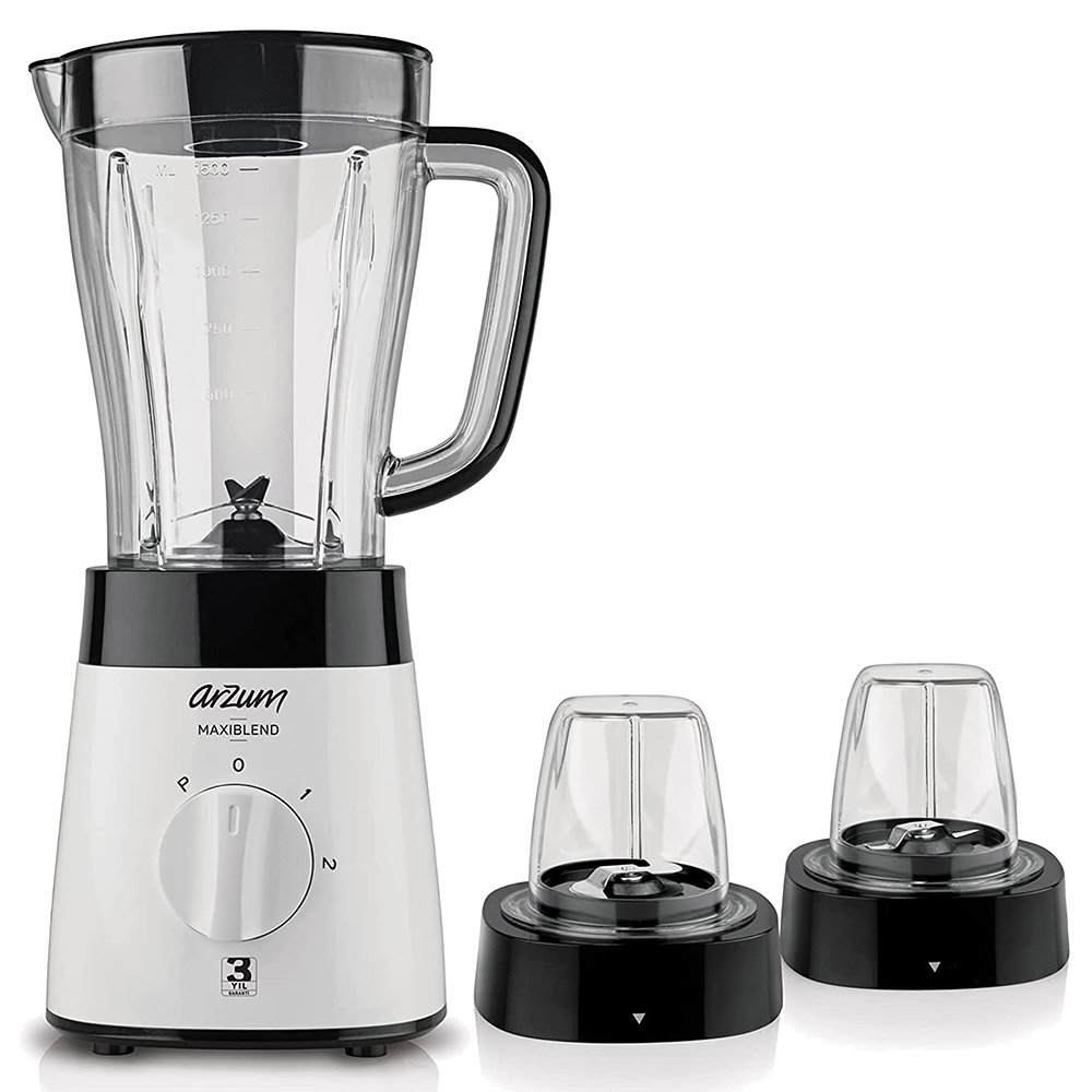 Order Arzum Okka - Maxiblend 500W Jug Blender 1500ML Now! | Jomla.ae