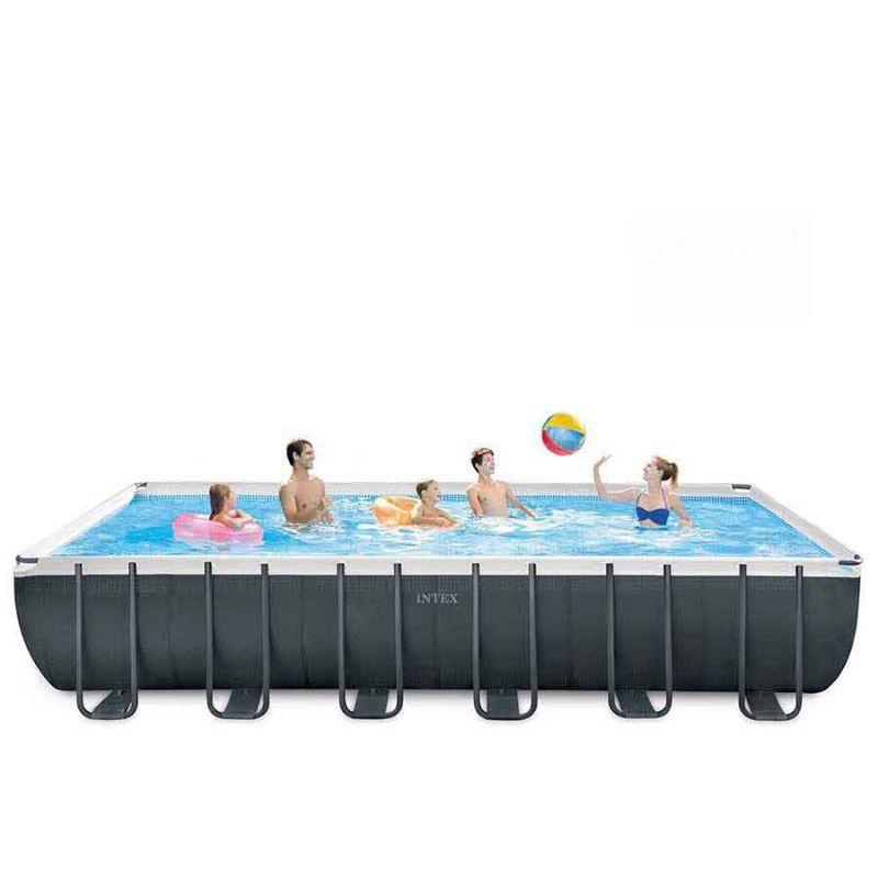 Order Intex Ultra XTR Rectangular Pool Set 24ft X 12ft X 52 Now! | Jomla.ae