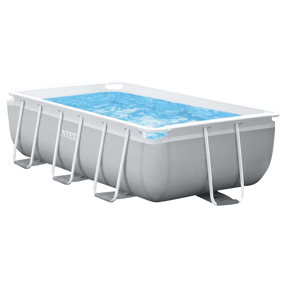 Order Intex - Prism Frame Rectangular Pool Set Now! | Jomla.ae