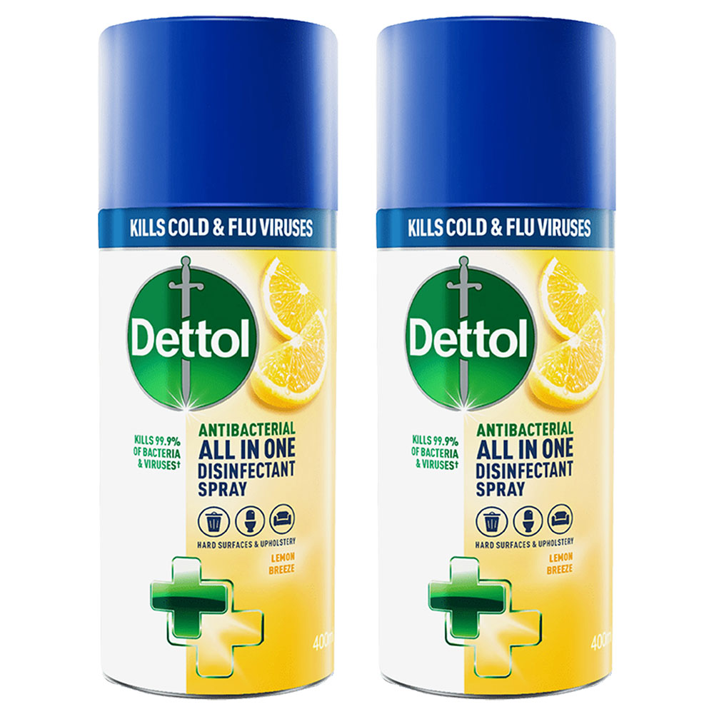 اطلب عرض بخاخ ديتول بالليمون 400 مل عدد 2 ديتول Dettol Disinfectant ...