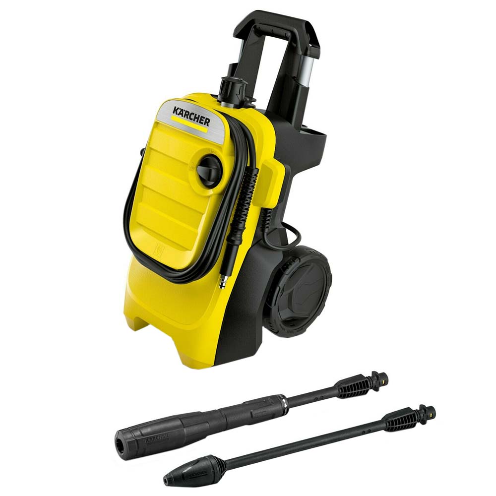اطلب ماكينة غسيل ضغط عالي 420لتر/ساعة 1800وات كارشر Karcher K4 Compact ...