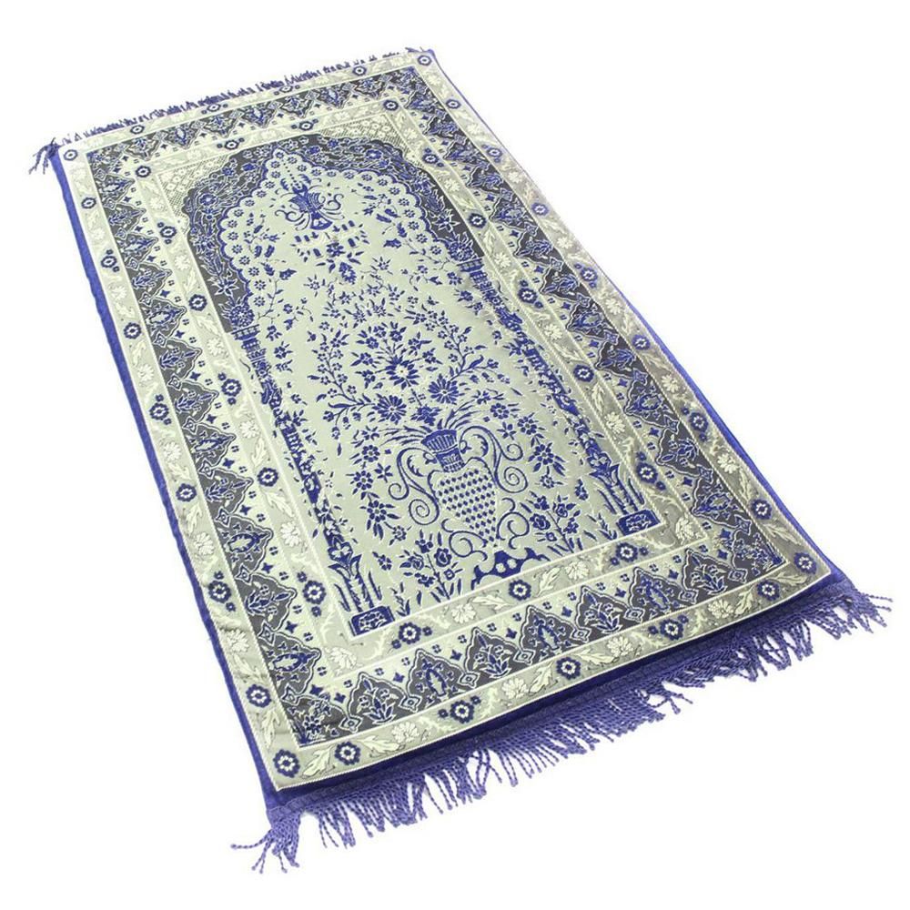 Sundus - Comfortable Prayer Mat -Blue | Jomla.ae