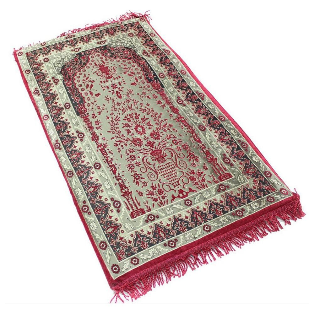 Order Sundus - Comfortable Prayer Mat - Red Now! | Jomla.ae