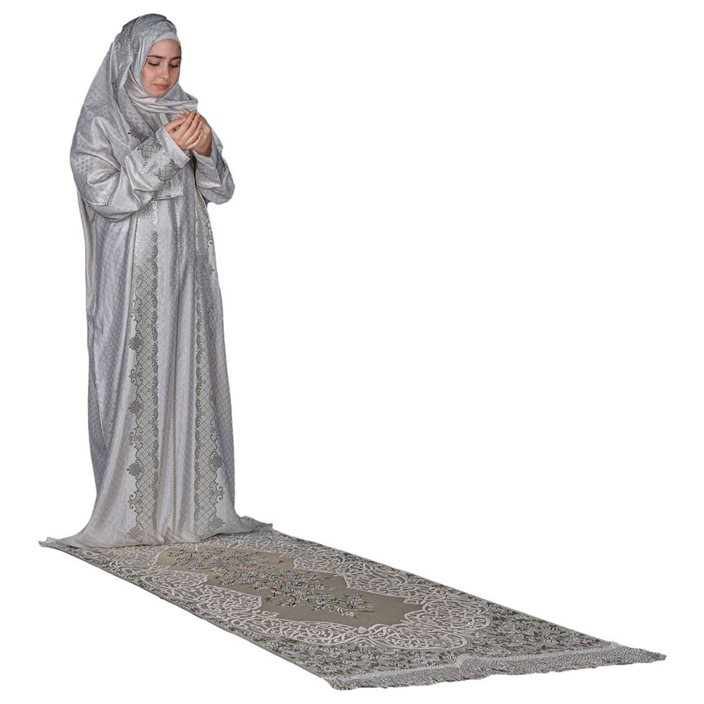 Sundus - Sama Prayer Set - Off White | Jomla.ae