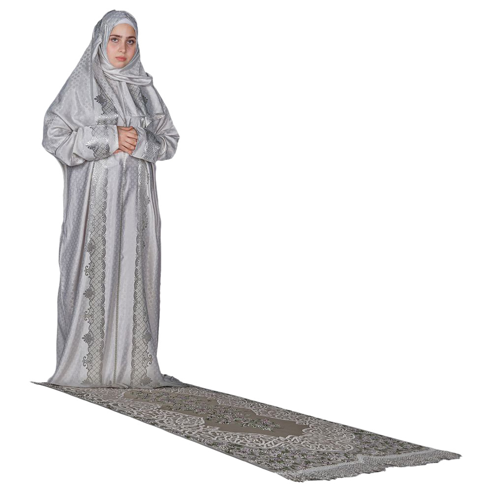 Sundus - Sama Prayer Set - Silver | Jomla.ae