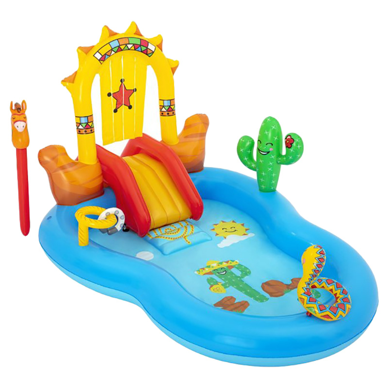 Order Bestway - H2Ogo! Wild West Inflatable Kids Water Play Center Now ...