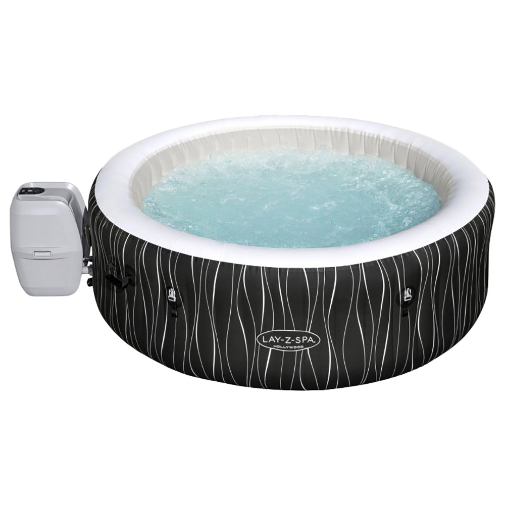 Bestway - Hollywood Laz-Y-Spa Inflatable Hot Tub With Led Lights | Jomla.ae