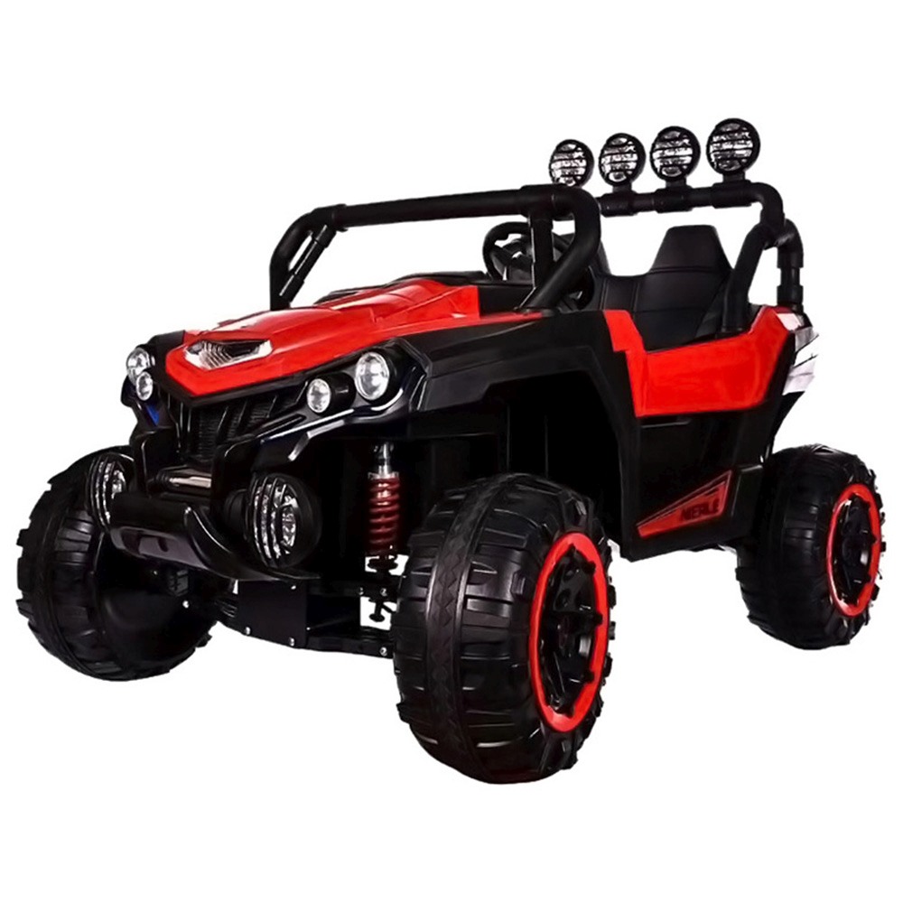 Order Megastar - 2 Seater Kids 4x4 Ride-On Wagon Car - Red Now! | Jomla.ae