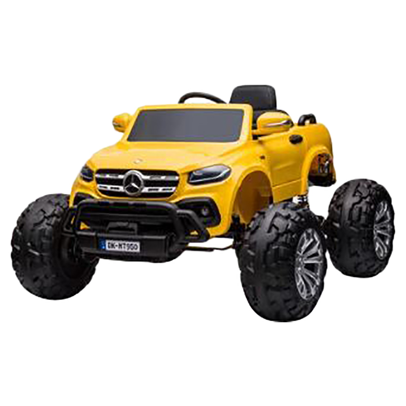 Order Megastar - Licensed Mercedes Beast Truck Ride On - 12V - Yellow ...