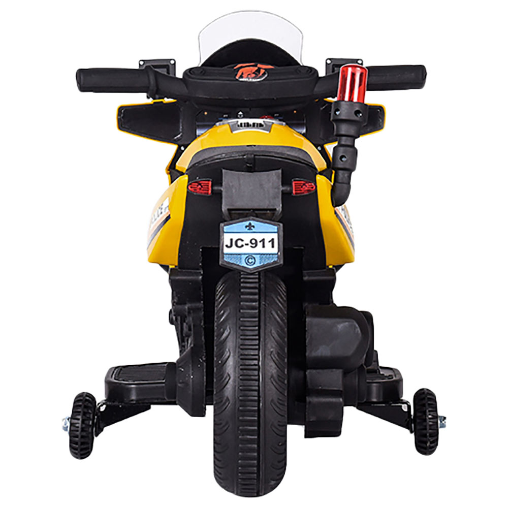 Megastar - Ride On Dash Bike 6V With Siren Light - Yellow | Jomla.ae